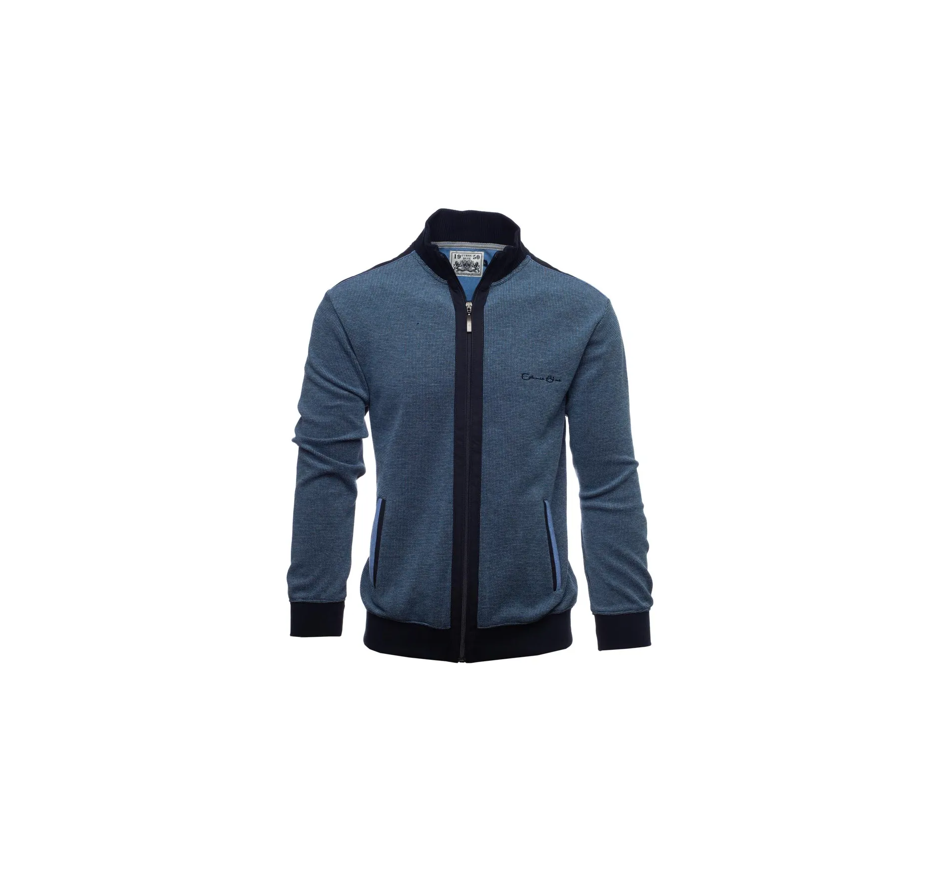 Men’s fancy knit jacket 3XL-4XL – style & comfort